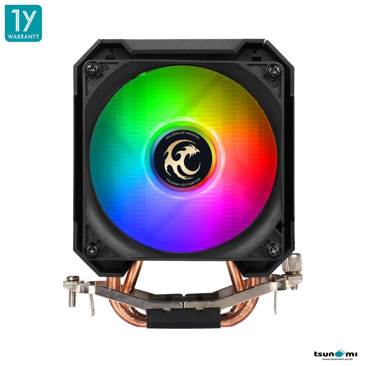 Tsunami Protector Series TSS-8100 3 Heatpipe 115W TDP CPU Cooler (Inte ...