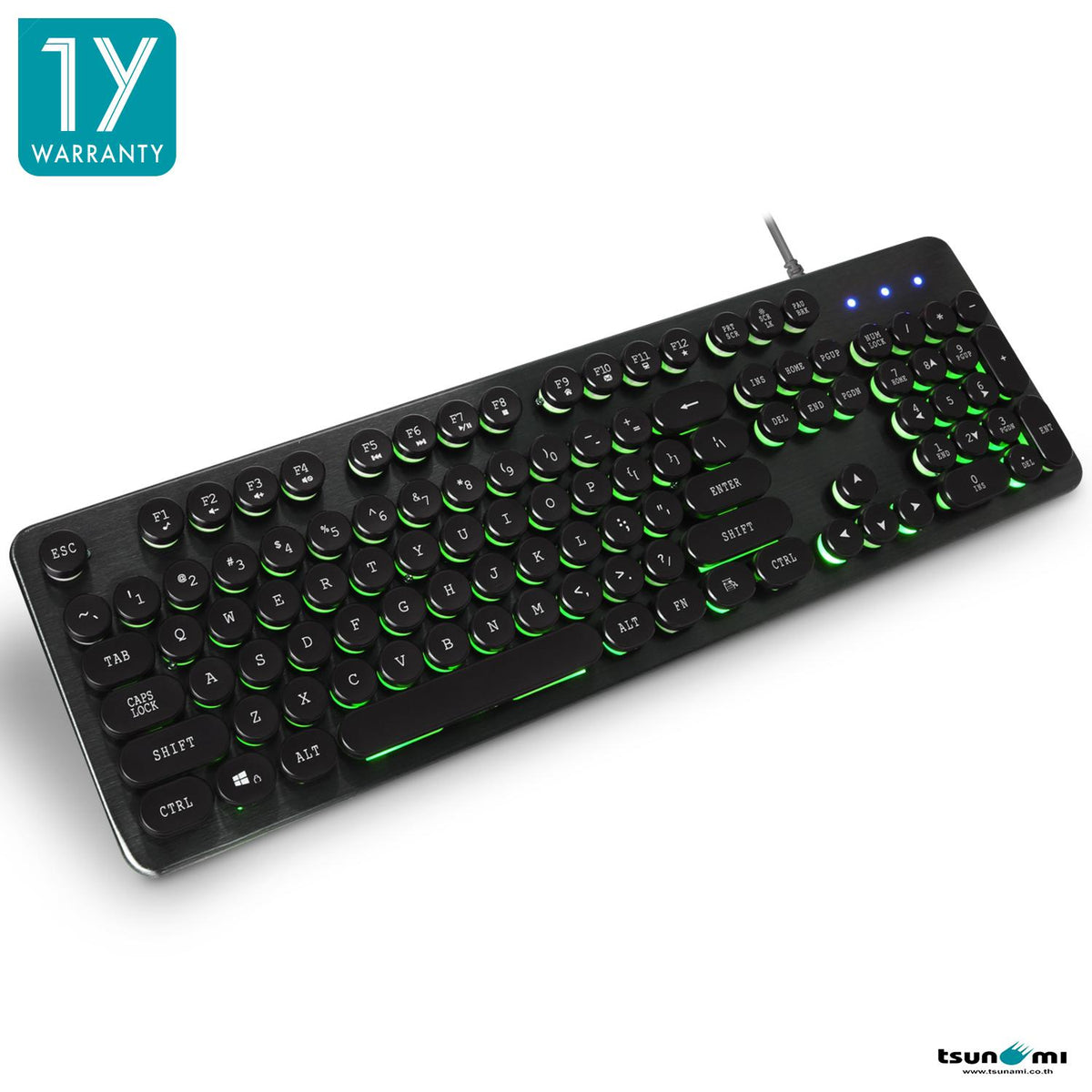 Tsunami TKB-01 Classical 19 Keys Anti-Ghosting Wired Keyboard – Tsunami ...